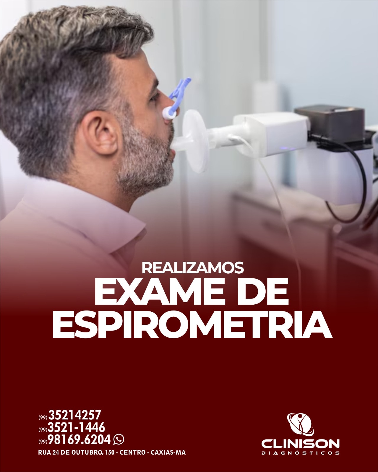 O que é Espirometria e por que ela é Importante? - Clinison Diagnósticos